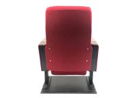 China Fixed Seating Church Auditorium Conference Hall Chairs 100% Polyester Fabric for sale