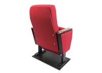 China Fixed Seating Church Auditorium Conference Hall Chairs 100% Polyester Fabric for sale