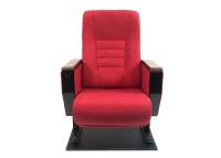China Fixed Seating Church Auditorium Conference Hall Chairs 100% Polyester Fabric for sale