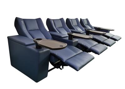 China High Density Foam Electric Recliner Chairs PU Private Cinema Sofa for sale