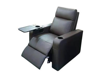 China VIP Electric Recliner Cinema Chair Luxury IMAX Sofa with Cup Holder 670mm Width for sale
