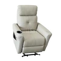 China Cold Moulded Foam Home Theater Recliner Hospital Nursing Chair W83 D90 H108cm for sale