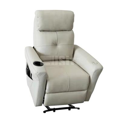 China Cold Moulded Foam Home Theater Recliner Hospital Nursing Chair W83 D90 H108cm for sale