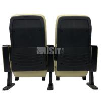 China Plywood Auditorium Theater Chair 560mm Center with Writing Board for School University for sale