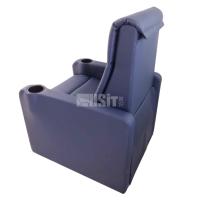 China BS5852 Home Recliner Chair Cover Replaceable Leather Armchair Living Room Sofa 66x79x109cm for sale