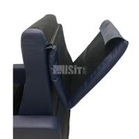 China BS5852 Home Recliner Chair Cover Replaceable Leather Armchair Living Room Sofa 66x79x109cm for sale