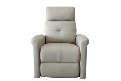 China Nursing Home Modern Recliner Chair PU Leather Lay Flat Sleeper 108cm for sale