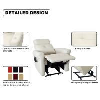 China BS5852 Power Lift Chair Recliner Extended Footrest 83cm Wide for Tall Elderly for sale