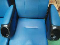 China Cinema Hall Theater Seating with Metal Frame Foam and Wood 55kg Density for sale