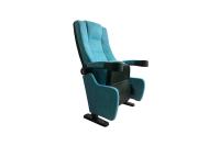 China Commercial Cinema Theater Seating 580mm Center Distance Steel Frame Movie Seat for sale