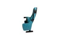 China Commercial Cinema Theater Seating 580mm Center Distance Steel Frame Movie Seat for sale
