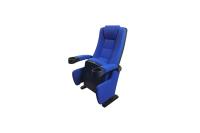 China CA117 Folding Cinema Armchair Commercial Theater Room Chairs with Steel Frame 55kg Foam for sale