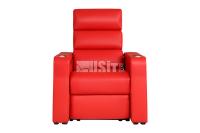 China Luxury Cinema Recliner Sofa 700mm Electric Motorized Headrest USB Charging Theater Seat for sale