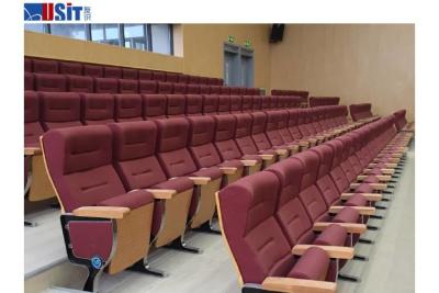 China Theater Furniture Public Seating Auditorium Armchair 580mm Conference Hall for sale