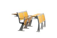 China SGS Electrostatic Powder Coating College Student Chairs School Education Furniture 500mm Seat Height for sale