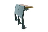 China Steel Backrest Lecture Hall Chair with Folded Desk 20000 Seats Monthly Output for sale