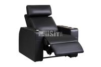 China Genuine Leather Power Recliner Electric Sofa for Theater Cinema 34kg Foam for sale