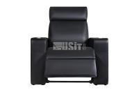 China Genuine Leather Power Recliner Electric Sofa for Theater Cinema 34kg Foam for sale