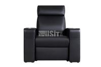 China Genuine Leather Power Recliner Electric Sofa for Theater Cinema 34kg Foam for sale