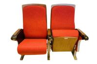 China Moisture Proof Plywood Density Auditorium Chair Church Public Seating 560x815mm for sale