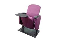 China Auditorium Chairs with Writing Table Folding Seat for Theater Lecture Hall Conference 550x485x915mm for sale