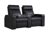 China Electric Recliner Chair Movie Theater Power Cinema Loveseats Villa Seating 34kg/m3 Foam for sale