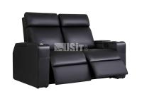 China Electric Recliner Chair Movie Theater Power Cinema Loveseats Villa Seating 34kg/m3 Foam for sale