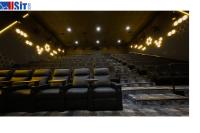 China Electric Recliner Chair Movie Theater Power Cinema Loveseats Villa Seating 34kg/m3 Foam for sale