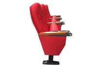 China Fireproof 3 Seater Public Theater Seating With PP Cup Holder for sale