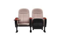 China Custom Aluminum Auditorium Chair 580mm Center with High Density Foam for Theater Conference Room for sale
