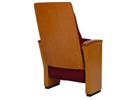 China BS5852 Auditorium Church Seating with 18mm Plywood Outer Back Theater Hall Arm Chair for sale