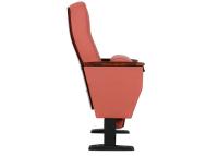 China 580mm Center Auditorium Chair with Cup Holder Folding Theater Seating for sale