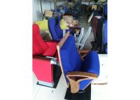 China Aluminium Alloy 580mm Church Auditorium Chairs with Cup Holder Folding Theater Seating for sale