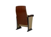 China BS5852 USIT Aluminum Theater Chair 580mm Center to Center Folding Tip Up Auditorium Seating for sale