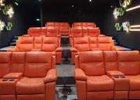 China BS5852 Public Theater Seating Premium PP Cover With Cusion for sale
