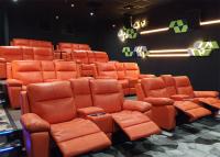 China BS5852 Public Theater Seating Premium PP Cover With Cusion for sale