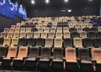 China USIT Modern Cinema Theater Seats 580mm Center Distance Soft Cushioned Upholstery for sale