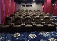 China 580mm Folding Movie Theater Chairs Commercial Cinema Seating with 5 Year Warranty for sale