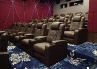 China 580mm Folding Movie Theater Chairs Commercial Cinema Seating with 5 Year Warranty for sale