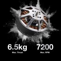 China High-Speed Multi-Rotor Brushless Drone Motor Powerful Thrust ESC Propeller for Agriculture Durable Permanent Magnet Construction for sale