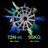 China FRC H23850 KV35 100kg Thust Propulsion System Dc 100v Brushless Motor for Manned Aircraft Multi-rotor Drone Airplane Paramotor for sale