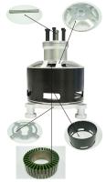 China Freerchobby High Efficiency  Dc Brushless Motor for Drone Industry Commercial UAV EVTOL Agriculture Drone Accessories for sale