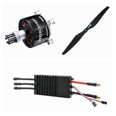 China FRC 12090 Brushless Dc 40kg 60kg Thrust Bldc Motor Combo for 40kg Vtol Uav Fix-wing Multicopter Paramotor for sale