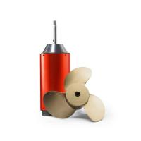 China FRC 70141 IP68 52KG Thrust Electric Surfboard Efoil Jetboard DC Inrunner Brushless Motor Permanent Magnet Underwater Propulsion for sale
