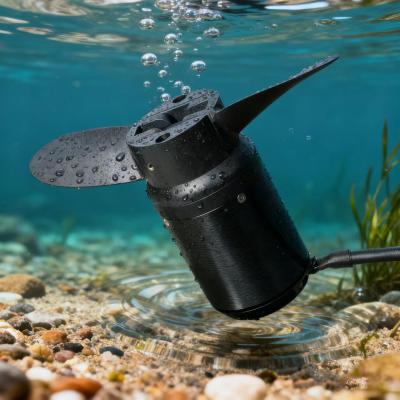 China FRC IP68 Waterproof Brushless DC MPS 6374 Motor 80KV 3.2KW 42kg Thrust for Surfing Boat Underwater Thruster |Hydro | Efoil for sale