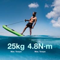 China MP68115 6KW Brushless Permanent Magnet DC Motor 25KG Linear Actuator for Underwater Scooter RC Boats Submarine for sale