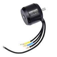 China 6354 6354 170KV 190KV 230kv  Esk8 2450w 24v 36V 48V Motorized Belt Hub Drive off Road Electric Skateboard Brushless Motor for sale