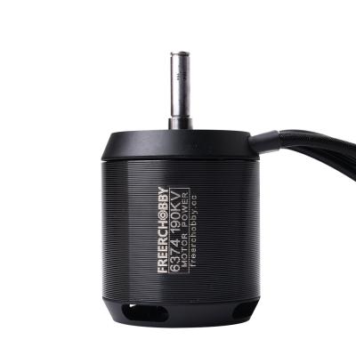 China 48v Brushless Dc Motor 12S 6374 Belt Electric Skateboard Motor for sale