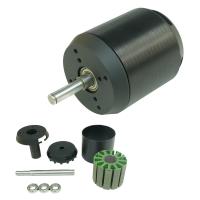 China 6374 Sensor 60kv 3250W 8Nm High Torque Robot Hub Motor Dc Brushless Gear Wheelchair Robot with Permanent Magnet Construction for sale