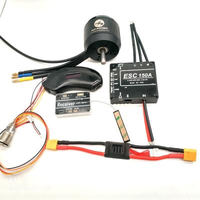 China 6355 190KV Bldc Motors Vesc V6 Controller and Oled Date-read Remote Controller for Electric Skateboard for sale